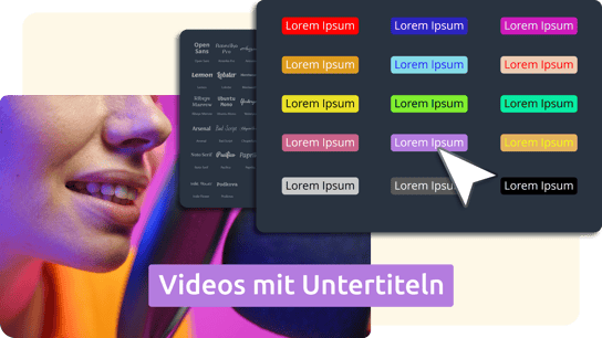 Audio / Video rein Text und Video raus - AquaSoft Transcriptor